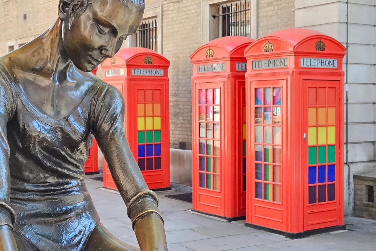 London’s Iconic Red Telephone Boxes | Plate & Place