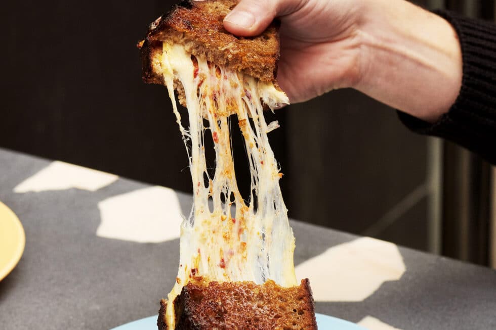 ‘Nduja, Mozzarella and Honey Toasted Sandwich | Plate & Place