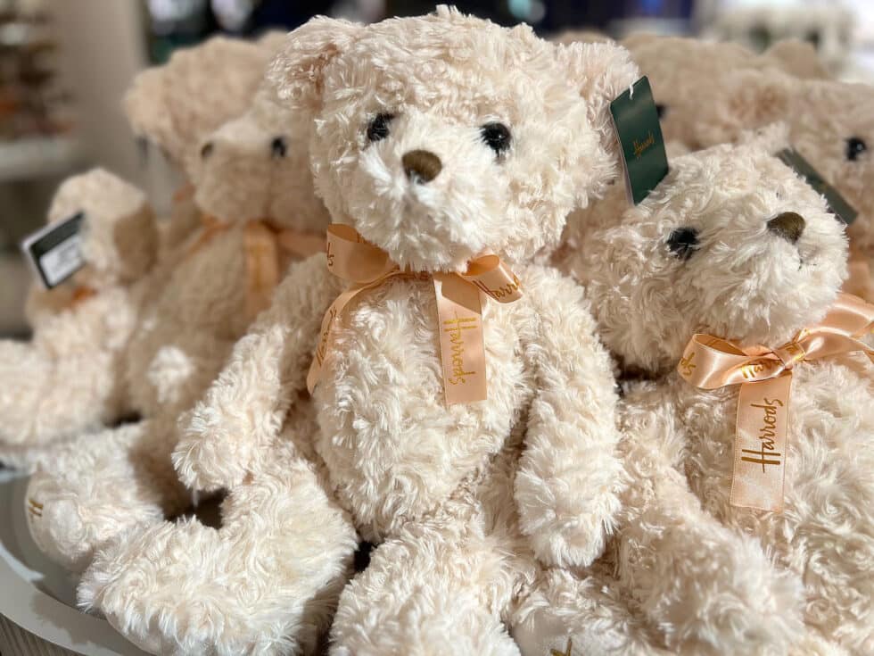 The Famous Harrods Teddy Bears | Plate & Place
