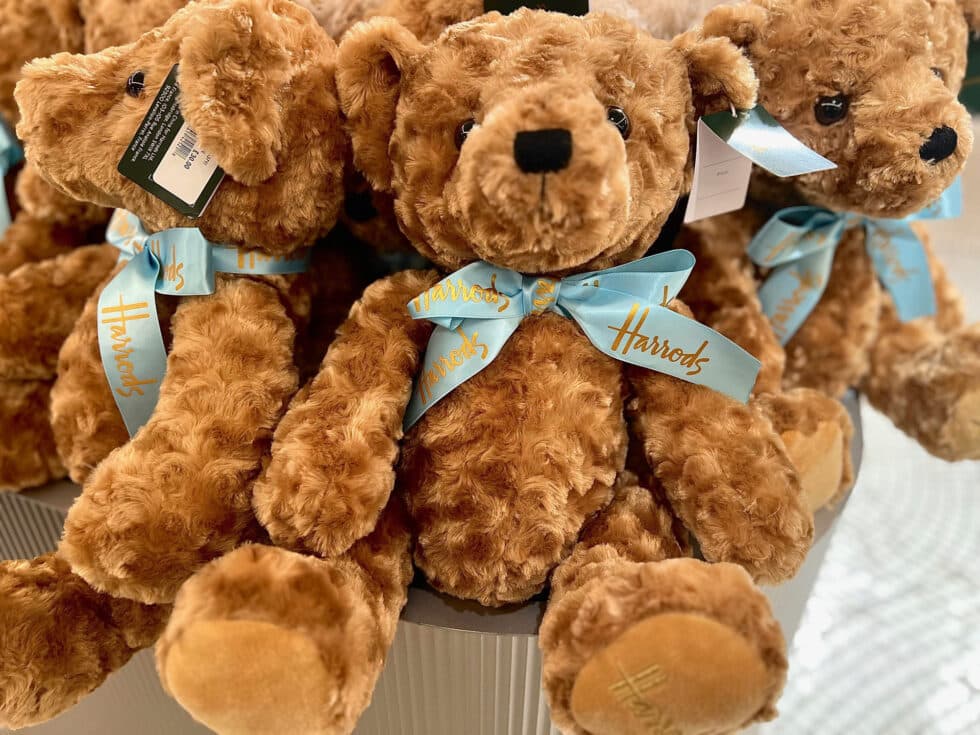 The Famous Harrods Teddy Bears | Plate & Place